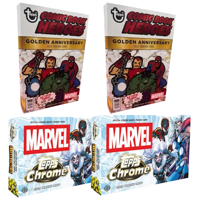 2025 Topps Marvel Chrome & Comic Book PYS - Freak Collectors