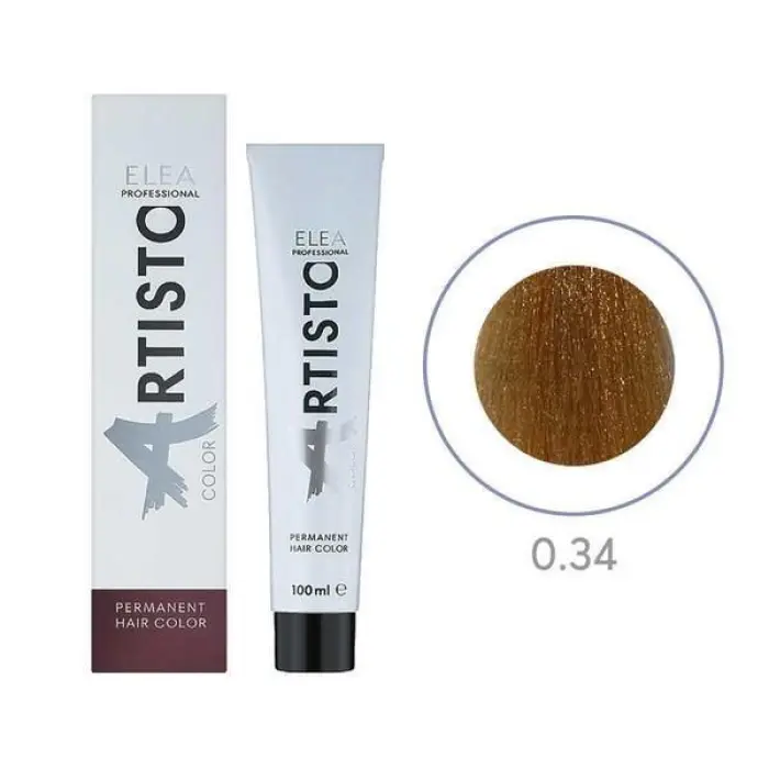 Ημιμόνιμη Βαφή Μαλλιών Toner Elea Χωρίς Αμμωνία Νο0.34 - Gold Copper ...