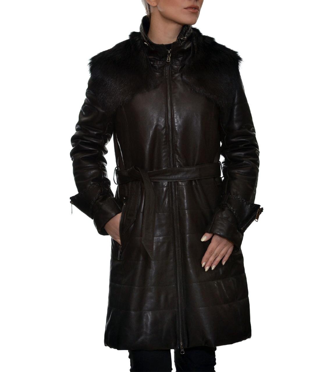 Δερμάτινο Καπαρντινάκι Black +39 - Sioutis Leather