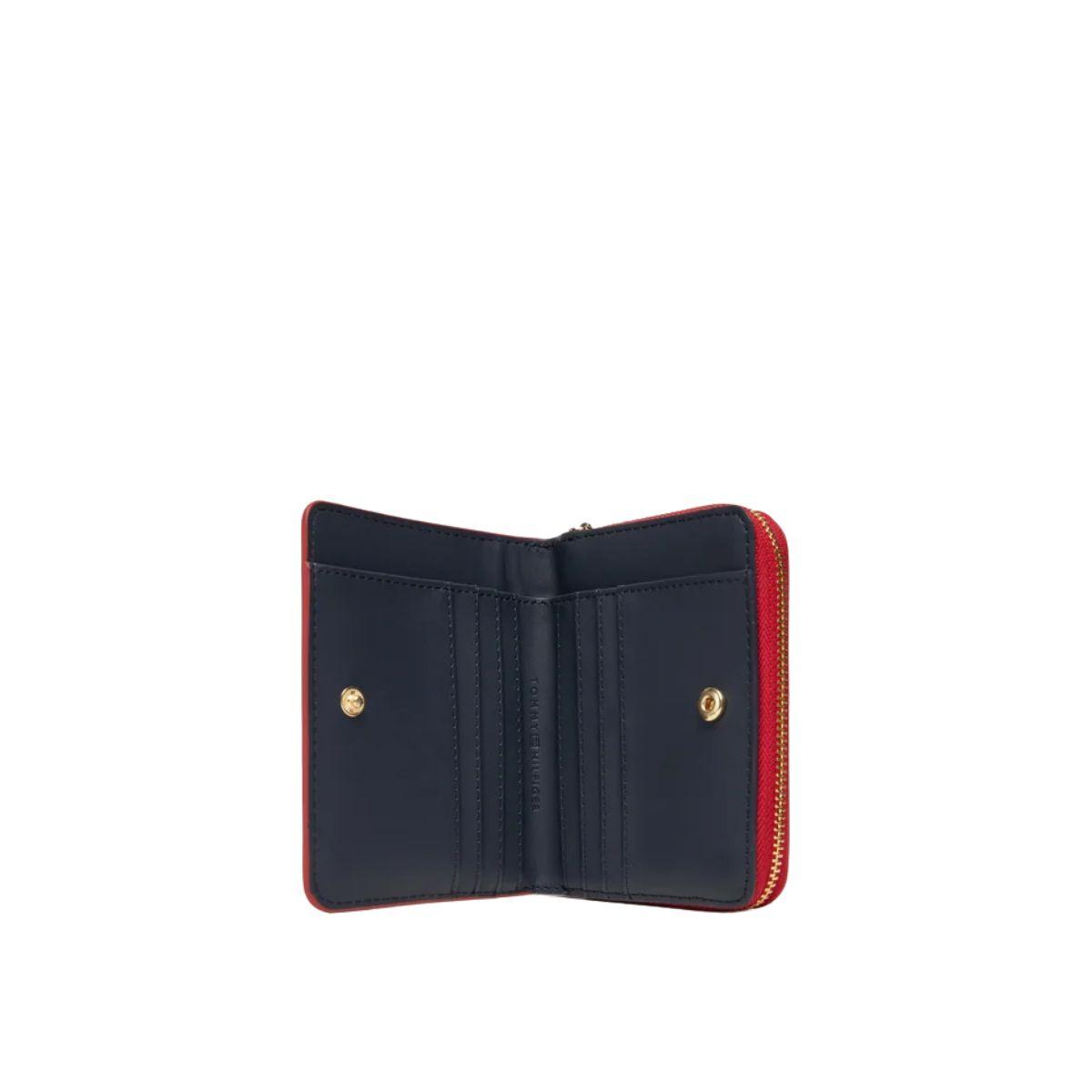 ΓΥΝΑΙΚΕΙΑ ΠΟΡΤΟΦΟΛΙΑ TOMMY HILFIGER AW0AW17742 XLG ΚΟΚΚΙΝΟ - Vero Shoes