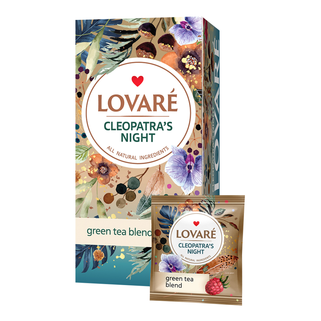 Lovare Tea Bags Cleopatra's Night - Artisti Caffe